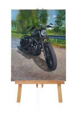 Dein Motorrad malen lassen